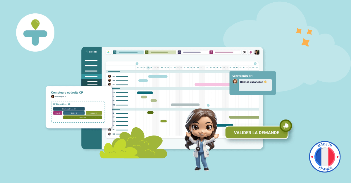 Logiciel de gestion des congés et absences pour cabinet médical